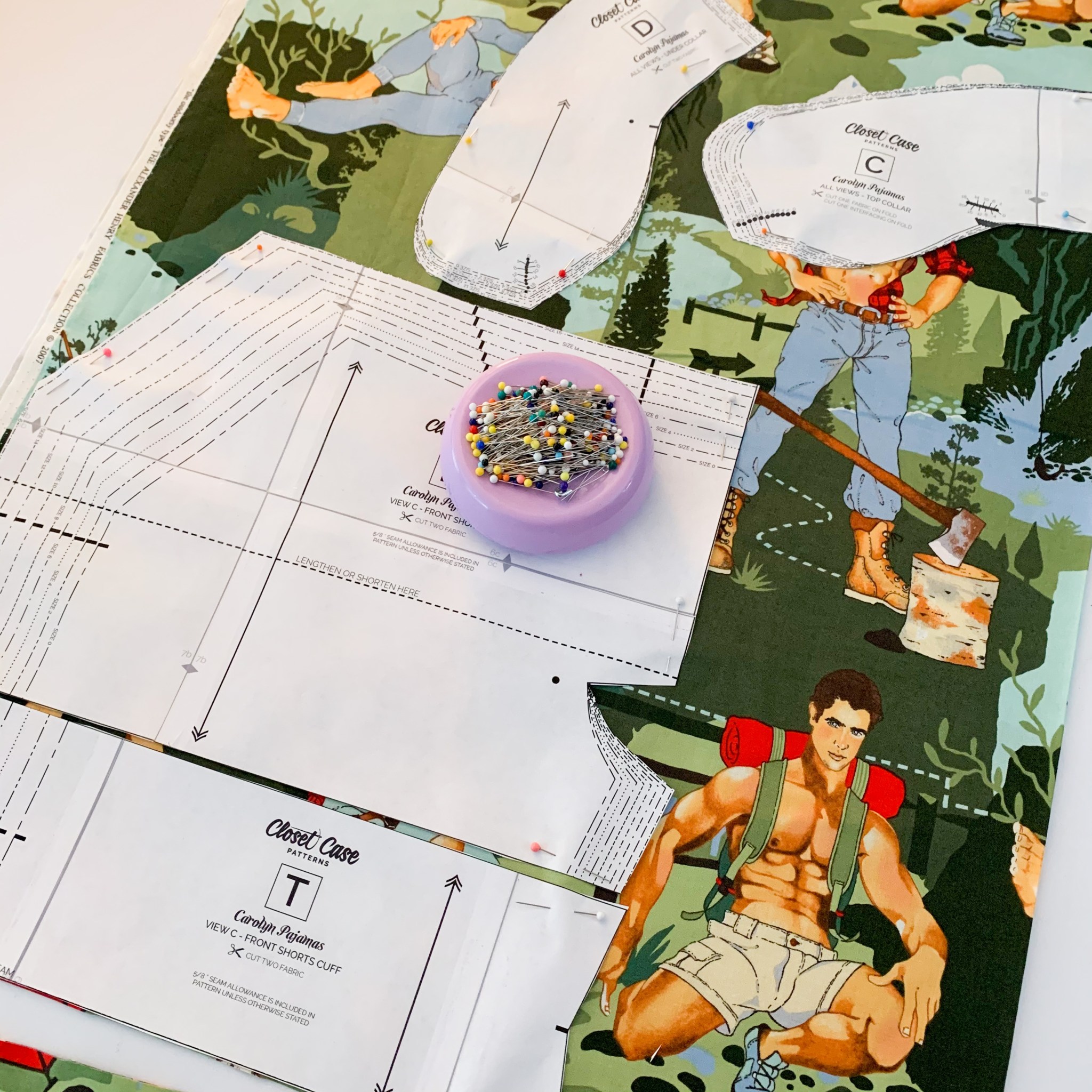 {Pattern Review: Closet Core Patterns Carolyn Pajamas}